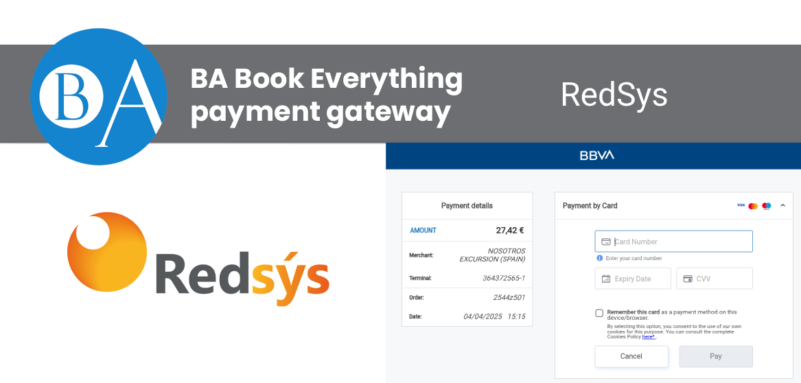 BABE Payment Redsys - BA Shop